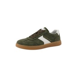 Tom Tailor Sneaker Herren Gr&ouml;&szlig;e 42 dunkelgr&uuml;n / wei&szlig;