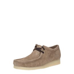 Clarks Originals Mokassin 'Wallabee' Herren Gr&ouml;&szlig;e 40/40.5 hellbraun
