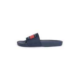 Tommy Jeans Pantolette 'Essential' Herren Gr&ouml;&szlig;e 41 marine / feuerrot / wei&szlig;