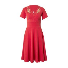 Blutsgeschwister Kleid 'Shalala Tralala Spring' Damen Gr&ouml;&szlig;e 36 hellgr&uuml;n / rot / wei&szlig; Winterkleid