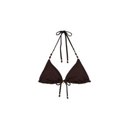 WE Fashion Bikini Top female Brown size 34