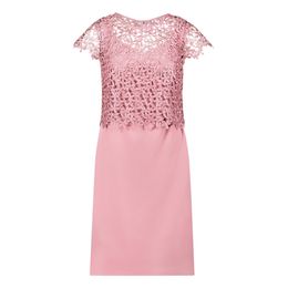 Vera Mont Kleid Damen Gr&ouml;&szlig;e 48 rosa Winterkleid