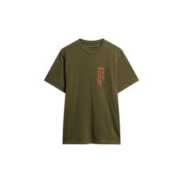 Superdry & Co T-Shirt Herren Gr&ouml;&szlig;e XXL khaki / orange