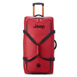 JEEP Reisetasche 'JS005A' Damen Gr&ouml;&szlig;e One Size rot / schwarz
