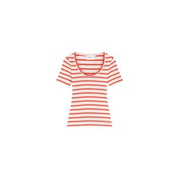 Fabienne Chapot T-Shirt Damen Gr&ouml;&szlig;e M creme / orange