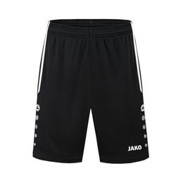 Jako Sporthose Jungen Gr&ouml;&szlig;e 140 schwarz / wei&szlig;