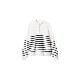 Mango Pullover 'Rizon' Damen Gr&ouml;&szlig;e XXS schwarz / wei&szlig;
