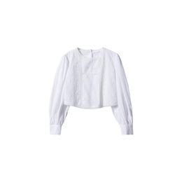 Mango Blouse 'Closed' female White size S