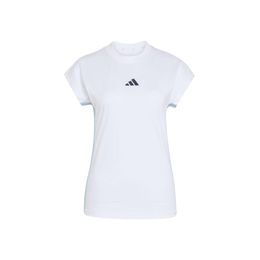 adidas Sportswear Funktionsshirt Damen Gr&ouml;&szlig;e L navy / hellblau / wei&szlig;