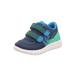 Superfit Sneaker 'SPORT7 MINI' M&auml;dchen Gr&ouml;&szlig;e 21 blau / navy / hellgr&uuml;n