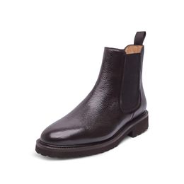 Henry Stevens Chelsea Boots 'Winston CB6' Herren Gr&ouml;&szlig;e 46 dunkelbraun