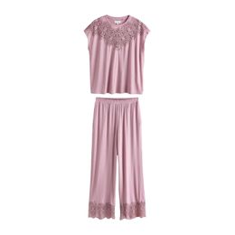 B By Ted Baker Pyjama Damen Gr&ouml;&szlig;e M altrosa Winterkleid