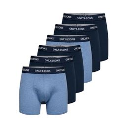 Only & Sons Only & Sons Boxer shorts 'ONSFITZ SOLID BOXER' male Blue size M