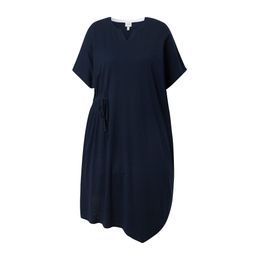 Ulla Popken Kleid Damen Gr&ouml;&szlig;e 58/60 marine Winterkleid