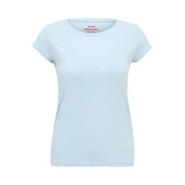 Mads N&oslash;rgaard Mads Norgaard Copenhagen T-Shirt 'Teasy' Damen Gr&ouml;&szlig;e XL pastellblau