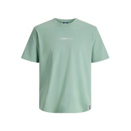 Jack & Jones Jack & Jones Shirt 'JORFOLIE HAZE TEE SS CREW NECK' Herren Gr&ouml;&szlig;e L gr&uuml;n