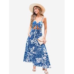 Cupshe Beach Dress 'CAA05A5A234SC' female Blue size XL