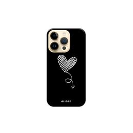 Glided Smartphone Case 'Dark Heart Glided Handyh&uuml;lle' female Black size iPhone 15 Pro Max