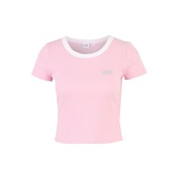 GAP Petite T-Shirt Damen Gr&ouml;&szlig;e S rosa / wei&szlig;