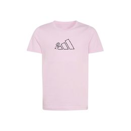 adidas Sportswear Funktionsshirt M&auml;dchen Gr&ouml;&szlig;e 170 rosa / schwarz