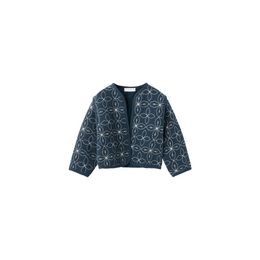 Mango Kids Between-Season Jacket 'Flor' girl Blue size 3-4 Jahre