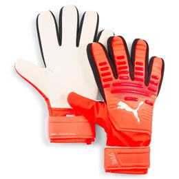Puma Athletic Gloves male Orange size 5