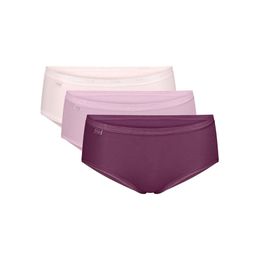 Sloggi Panty ' Originals Basic ' female Purple, Pink, White size 38