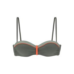 Lascana BH Damen Gr&ouml;&szlig;e 70 oliv / orange
