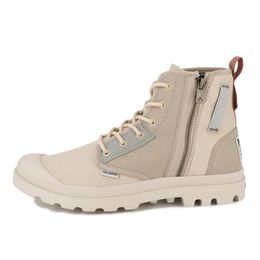 Palladium Lace-Up Ankle Boots female Beige size 42