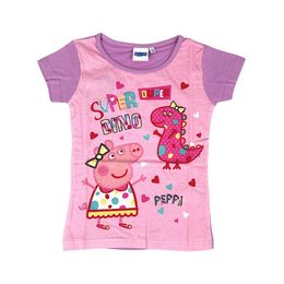 Peppa Pig Shirt 'Peppa Pig & Dino' girl Purple size 98