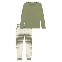 Schiesser Pajama 'Casual Essentials' female Green size S