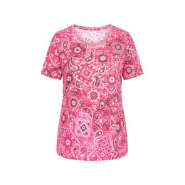 Angel of Style Shirt Damen Gr&ouml;&szlig;e 10XL pink / rosa / schwarz / wei&szlig;