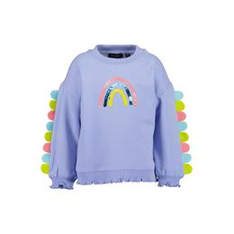 Blue Seven Sweatshirt M&auml;dchen Gr&ouml;&szlig;e 98 helllila / mischfarben