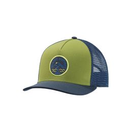 Vaude Sportcap Jungen Gr&ouml;&szlig;e 54 navy / limone