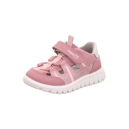 Superfit Sandale 'SPORT7 MINI' M&auml;dchen Gr&ouml;&szlig;e 25 rosa / wei&szlig;