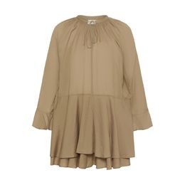 Kaffe Kleid 'KAflora' Damen Gr&ouml;&szlig;e S dunkelbeige