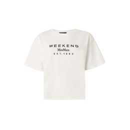 Weekend Max Mara T-Shirt 'SABATO' Damen Gr&ouml;&szlig;e XL schwarz / offwhite