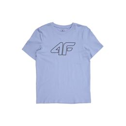 4f Junior Funktionsshirt Jungen Gr&ouml;&szlig;e 134 taubenblau / schwarz