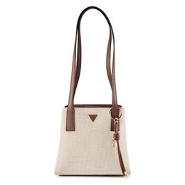 Guess Schultertasche 'Alice' Damen Gr&ouml;&szlig;e One Size creme