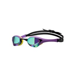 arena Schwimmbrille 'COBRA ULTRA SWIPE MIRROR' Herren Gr&ouml;&szlig;e XS/XL gelb / grau / lila