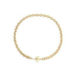 Elli Premium Kette 'Chunky' Damen Gr&ouml;&szlig;e 42 gold
