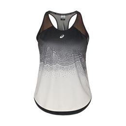 asics Sporttop 'ROAD FADE' Damen Gr&ouml;&szlig;e XL schwarz / wei&szlig;