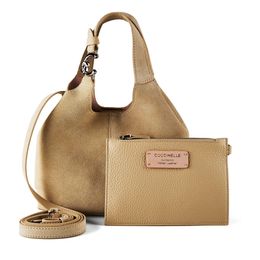 Coccinelle Schultertasche 'C-Easy' Damen Gr&ouml;&szlig;e One Size dunkelbeige