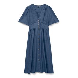 V&eacute;ro Moda Vero Moda Shirt Dress 'VMMelaney' female Blue size M