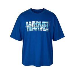 Marvel Comics Shirt 'Marvel T-Shirt Oversized' male Blue size XL