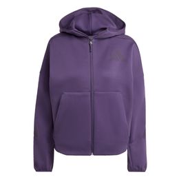adidas Sportswear Sportsweatjacke 'Z.N.E.' Damen Gr&ouml;&szlig;e XS/S dunkellila