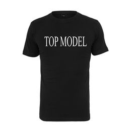Mister Tee T-Shirt 'Top Model' Damen Gr&ouml;&szlig;e XXL schwarz / wei&szlig;