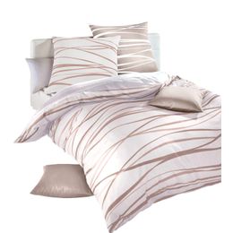 Kaeppel unisex Bettw&auml;sche berber-ecru Gr&ouml;&szlig;e 2 x 80x80/1 x 200x200 cm