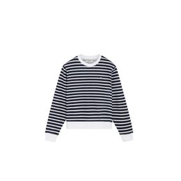 Scalpers Sweatshirt Damen Gr&ouml;&szlig;e S navy / wei&szlig;