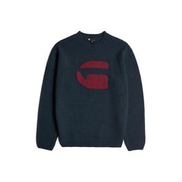 G-Star Raw G-star Sweater 'G-Logo Relaxed' male Blue size XXS